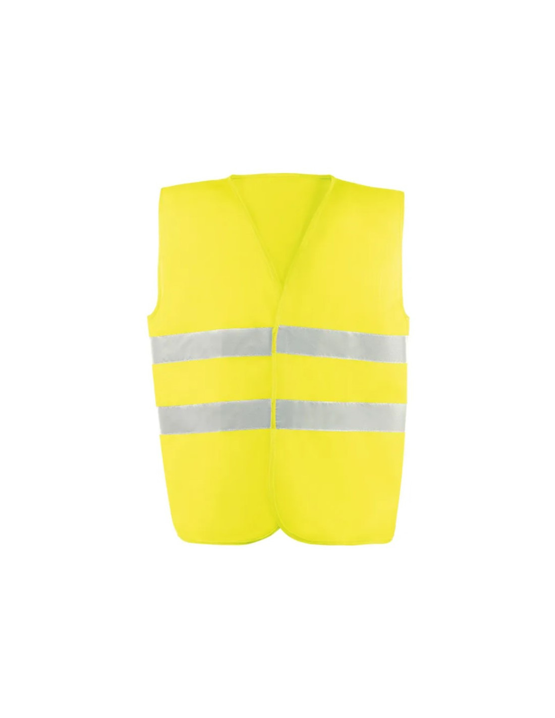 Chaleco básico alta visibilidad amarillo flúor Talla XL Color AMARILLO ...